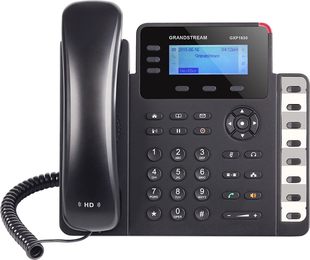 HD PoE IP Phone with 132x64 LCD | Connected Technologies